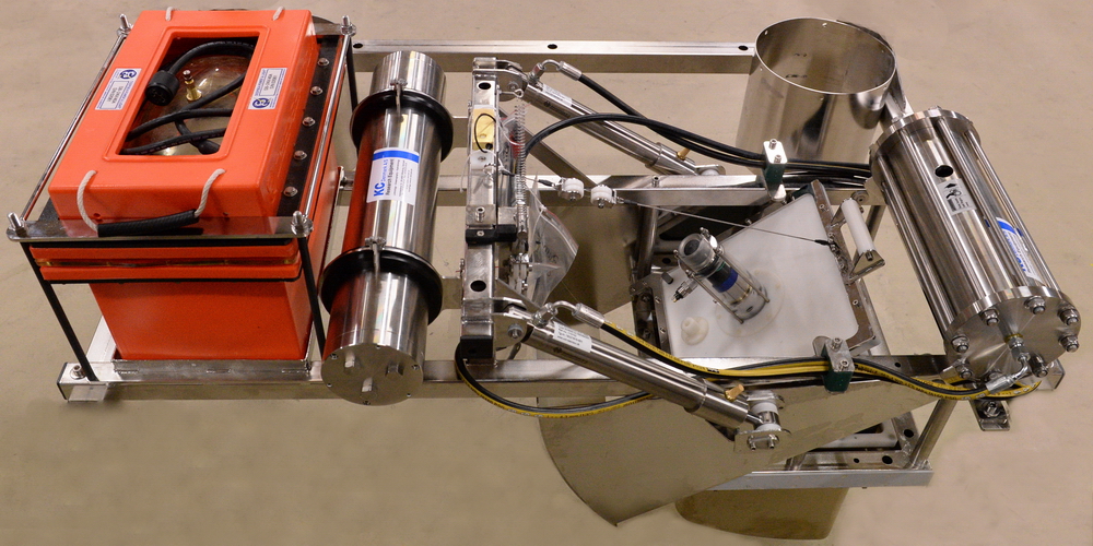 Benthic chamber. Lander system., KC Denmark · Oceanography · Limnology ...