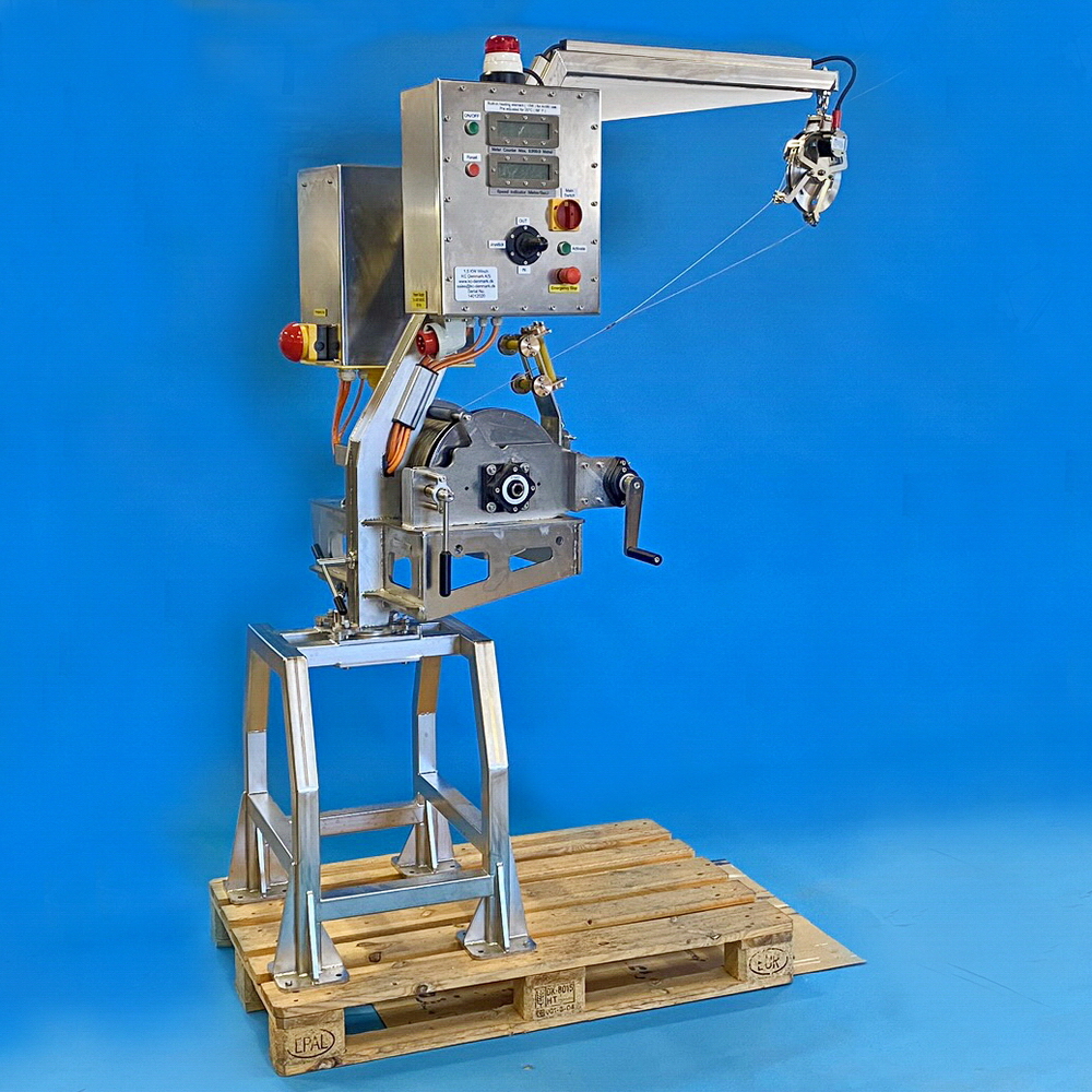Portable winch 2,2 kW., KC Denmark · Oceanography · Limnology ...
