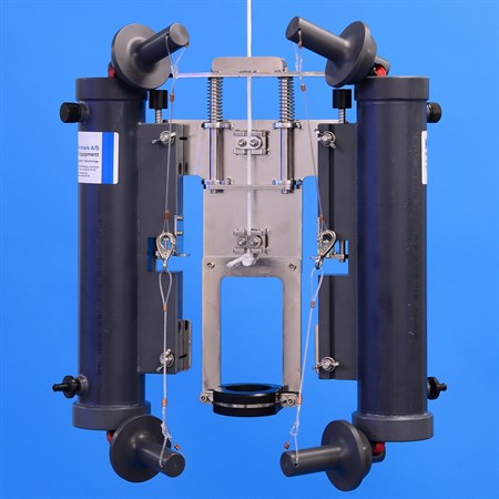 Rack for mounting of 2 pcs. Niskin Bottles + CTD, KC Denmark ...