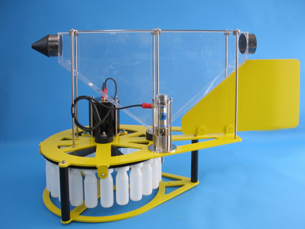 Sediment trap for horizontal flow, KC Denmark · Oceanography ...
