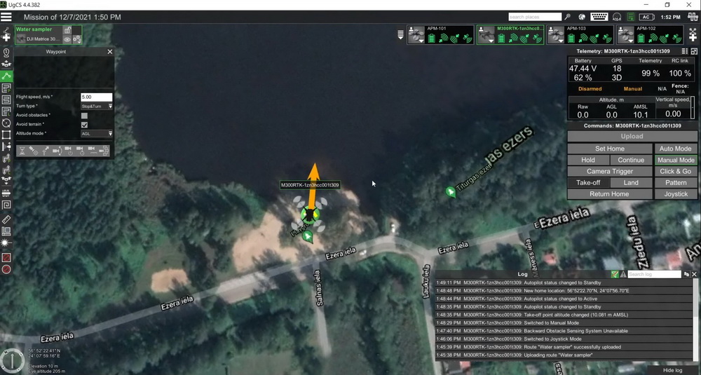 Ruttner Water Sampler, KC Denmark · Oceanography · Limnology · Hydrobiology